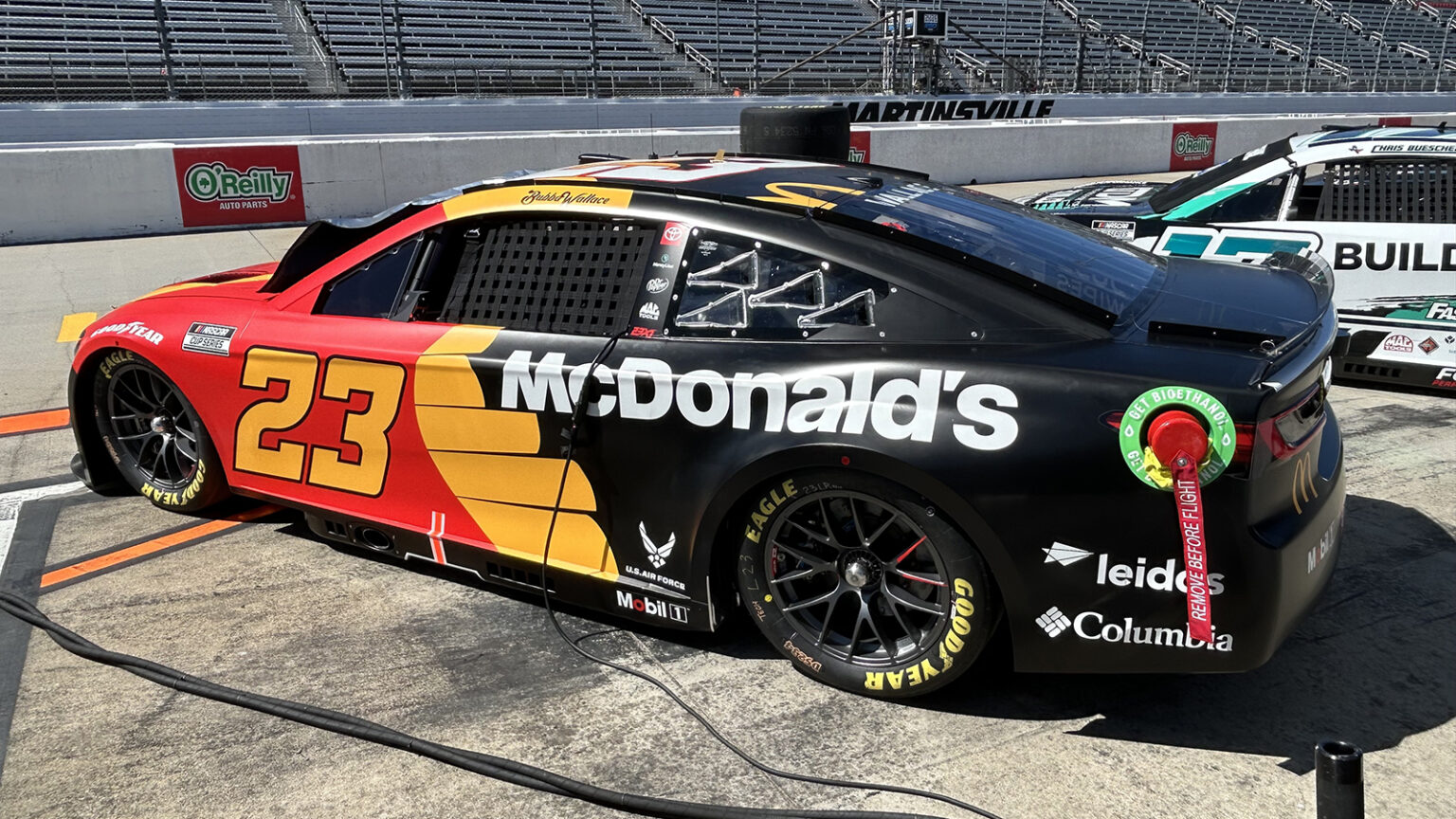 No. 23 23XI Racing McDonald's Paint Scheme | TobyChristie.com