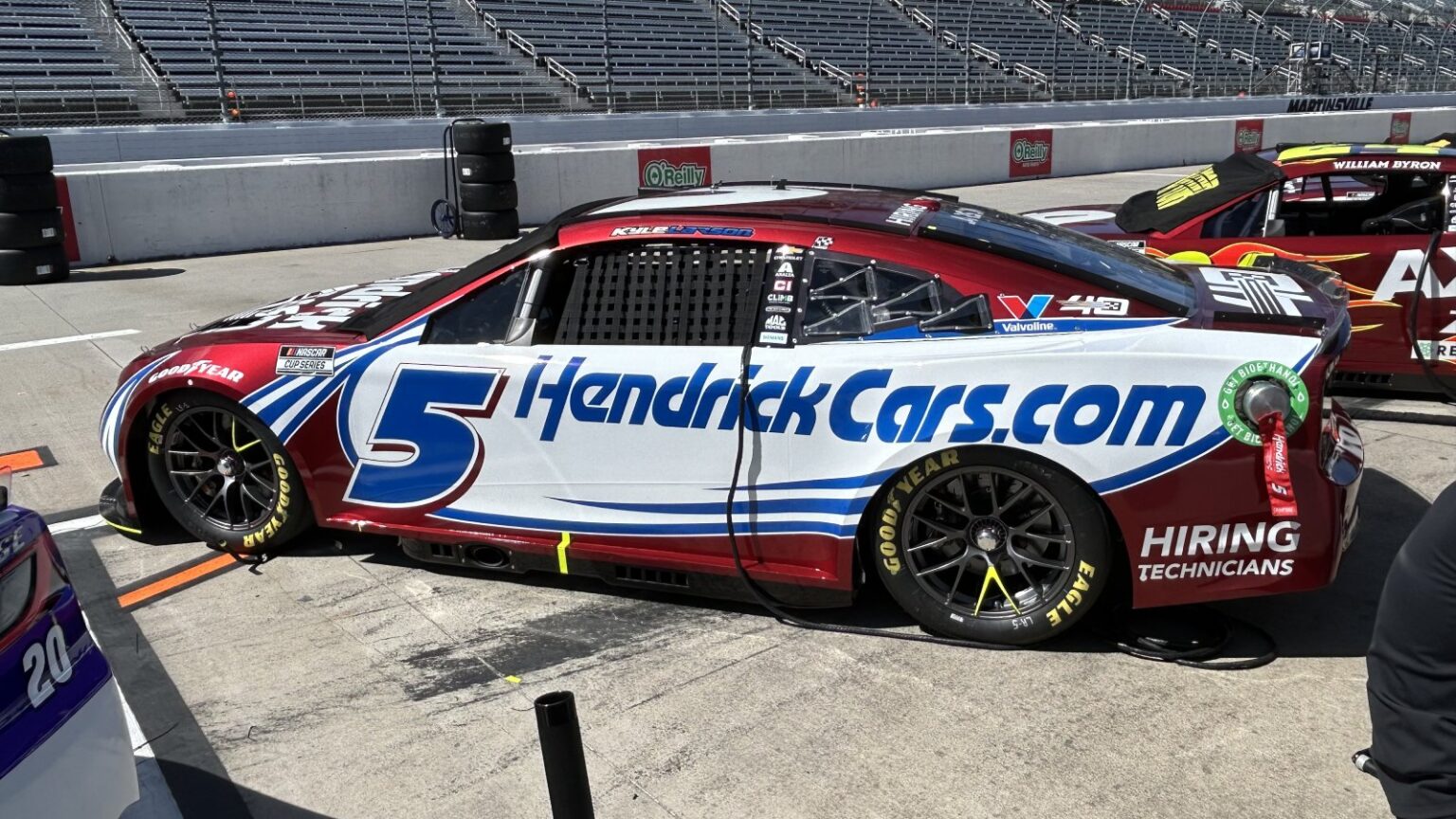 No. 5 Hendrick Motorsports HendrickCars.com (Red) Paint Scheme ...