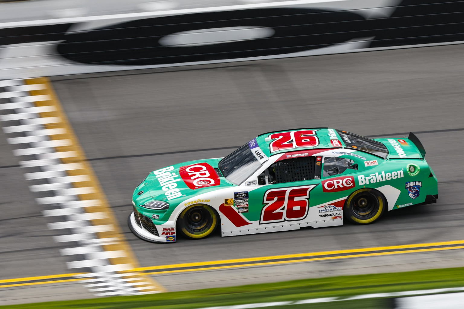 No. 26 Sam Hunt Racing CRC Brakleen