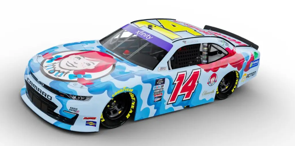 2024 No. 14 SS GreenLight Racing Paint Schemes | TobyChristie.com