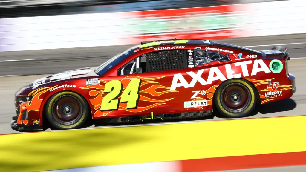 No. 24 Hendrick Motorsports Axalta (Red) Paint Scheme | TobyChristie.com