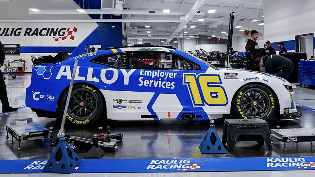 No. 16 Kaulig Racing Alloy Employer Services Paint Scheme ...