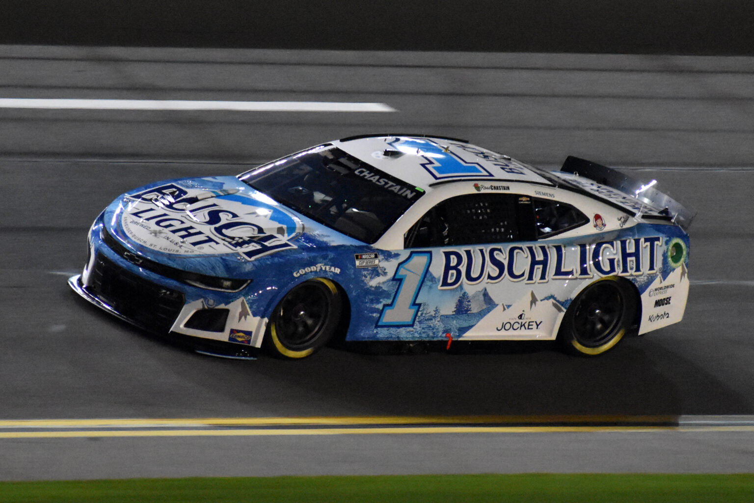 No. 1 Trackhouse Racing Busch Light (Iconic) Paint Scheme ...