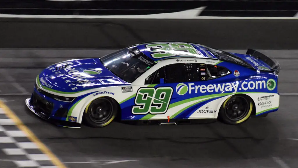 No. 99 Trackhouse Racing Freeway Insurance Paint Scheme | TobyChristie.com