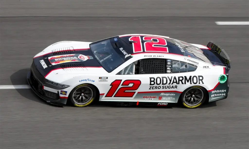 No. 12 Team Penske BodyArmor Zero Sugar Paint Scheme | TobyChristie.com