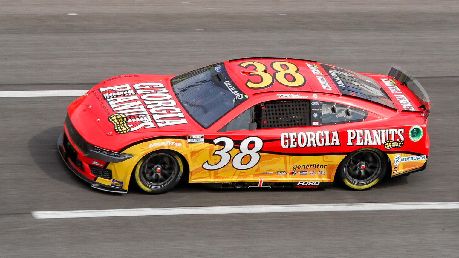 No. 38 Front Row Motorsports Georgia Peanuts Paint Scheme ...