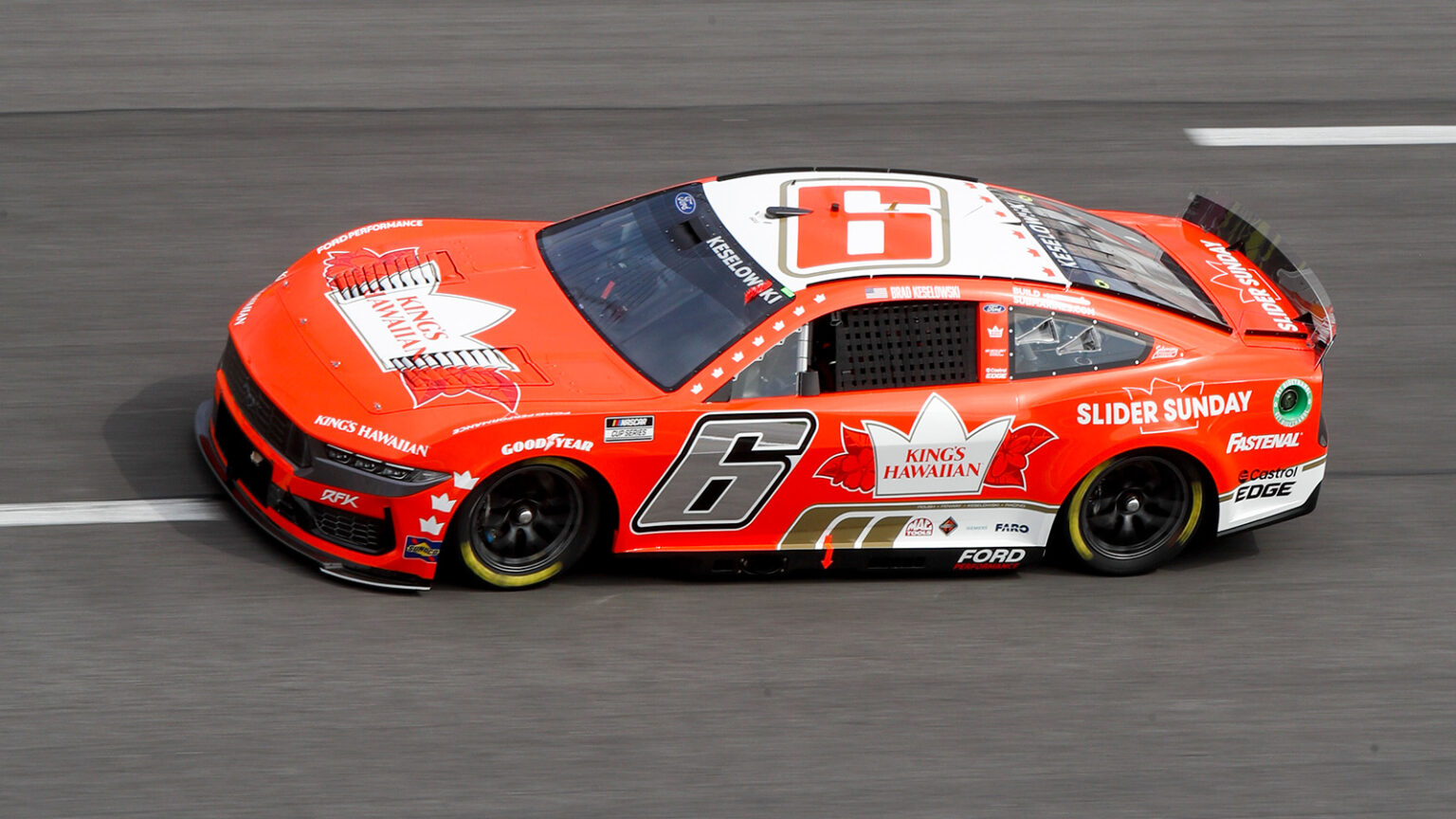 No. 6 RFK Racing King's Hawaiian Paint Scheme | TobyChristie.com