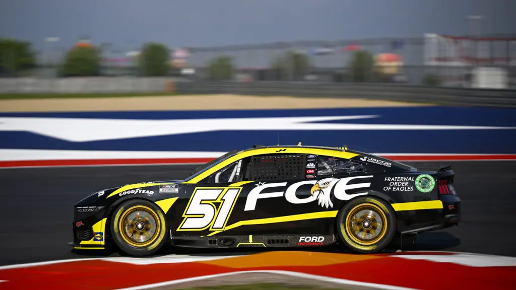 No. 51 Rick Ware Racing Fraternal Order of Eagles Paint Scheme ...