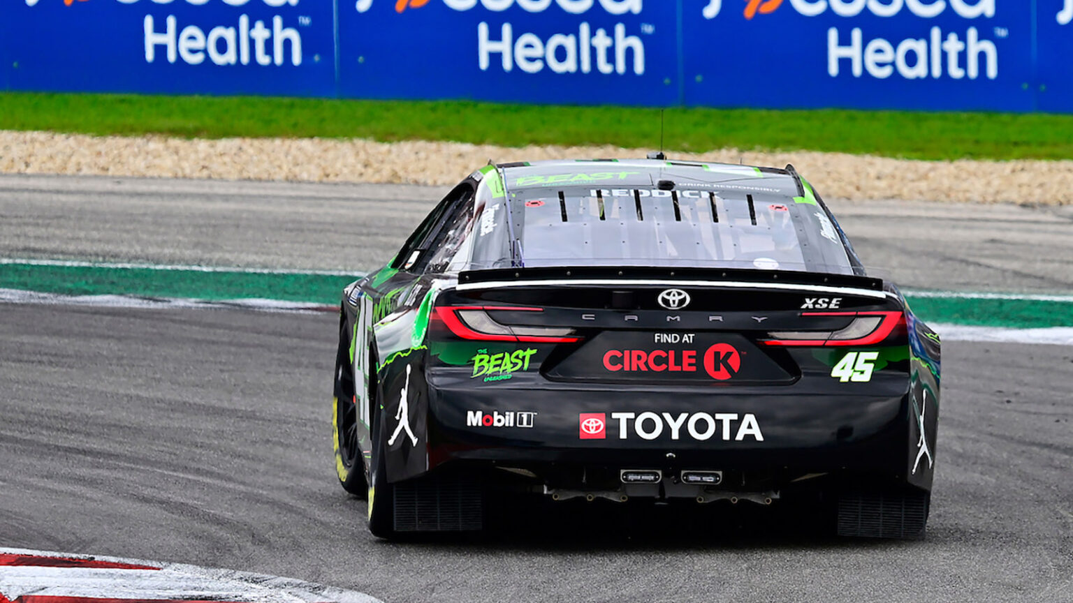 No. 45 23XI Racing The Beast Unleashed Paint Scheme | TobyChristie.com