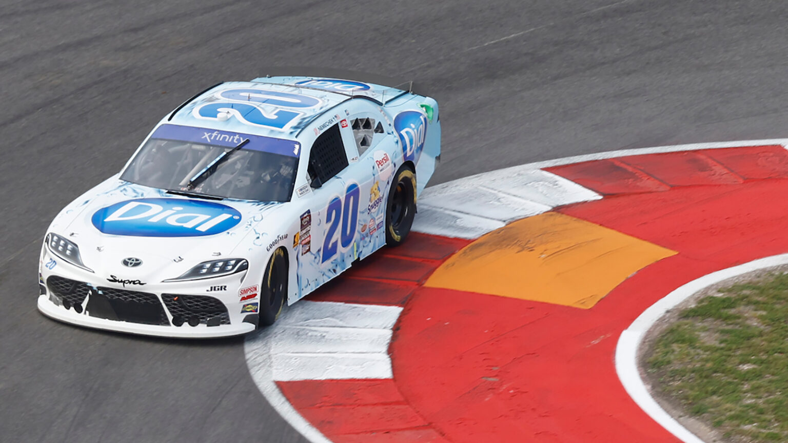 No. 20 Joe Gibbs Racing Dial Paint Scheme