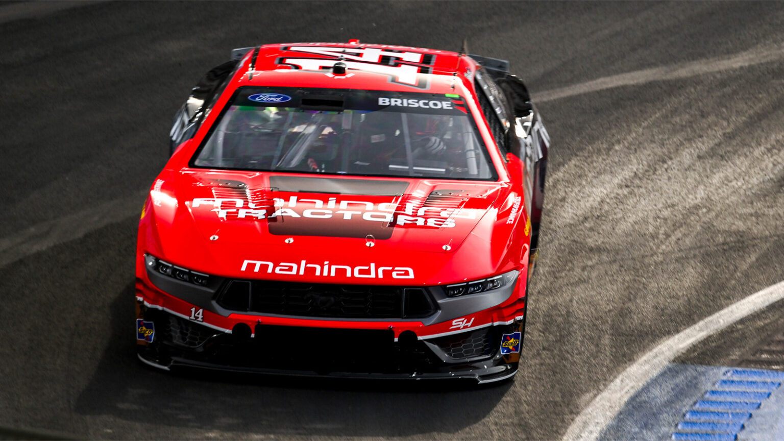 No. 14 Stewart-Haas Racing Mahindra Tractors Paint Scheme ...