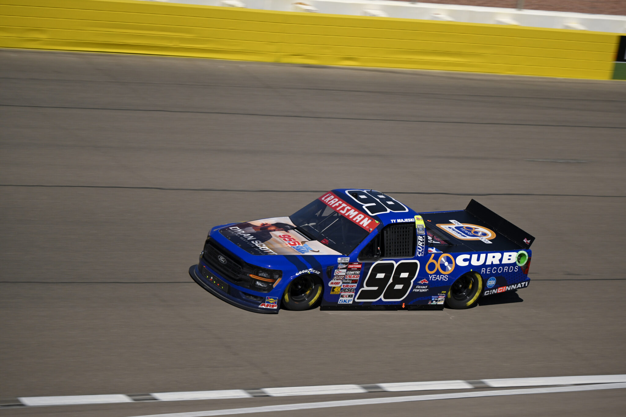 No. 98 ThorSport Racing Dylan Scott / Curb Records 60 Years
