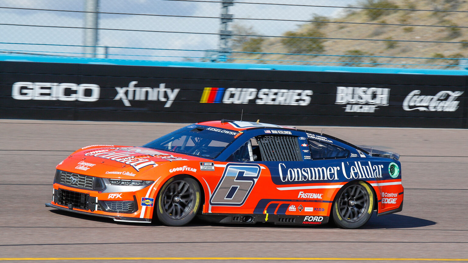 No. 6 RFK Racing Consumer Cellular Paint Scheme | TobyChristie.com