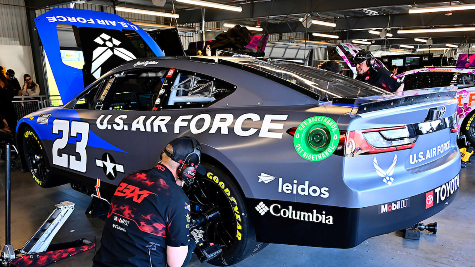 No. 23 23XI Racing U.S. Air Force Paint Scheme | TobyChristie.com