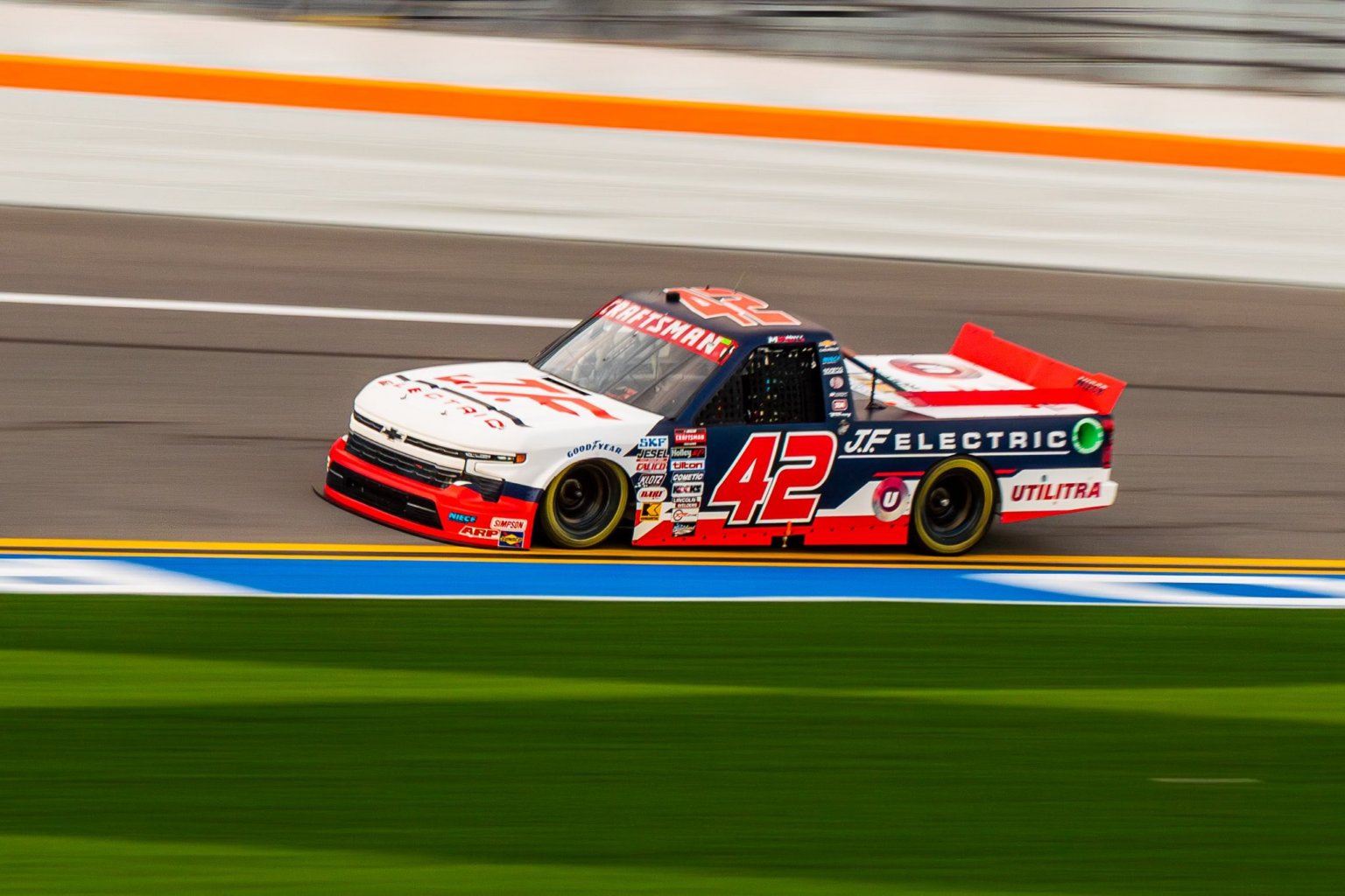 No. 42 Niece Motorsports J.F Electric