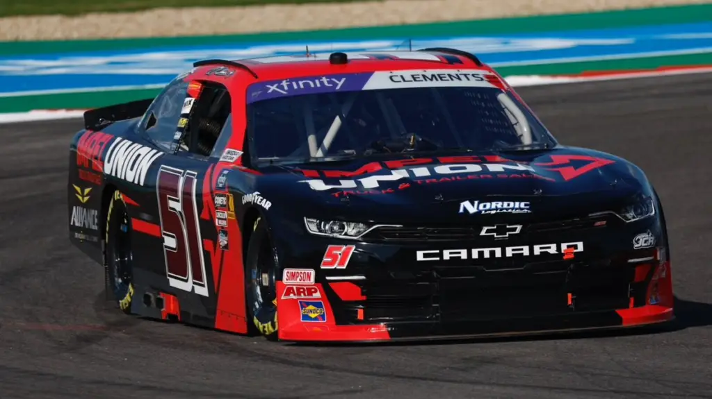 No. 51 Jeremy Clements Racing Impel Union Paint Scheme
