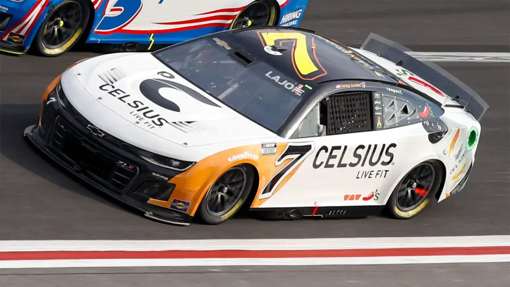 No. 7 Spire Motorsports CELSIUS Energy Paint Scheme | TobyChristie.com