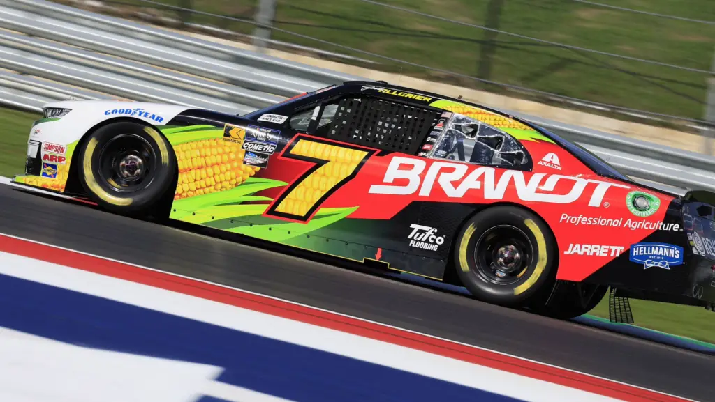 No. 7 JR Motorsports Rev1 Energy / Brandt Paint Scheme