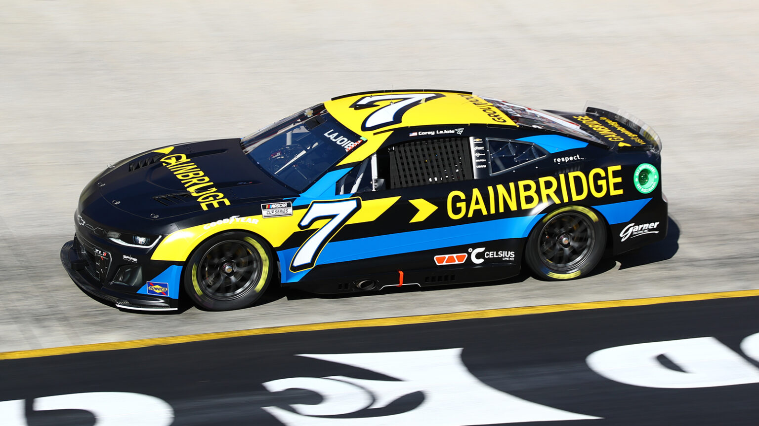 No. 7 Spire Motorsports Gainbridge Paint Scheme | TobyChristie.com