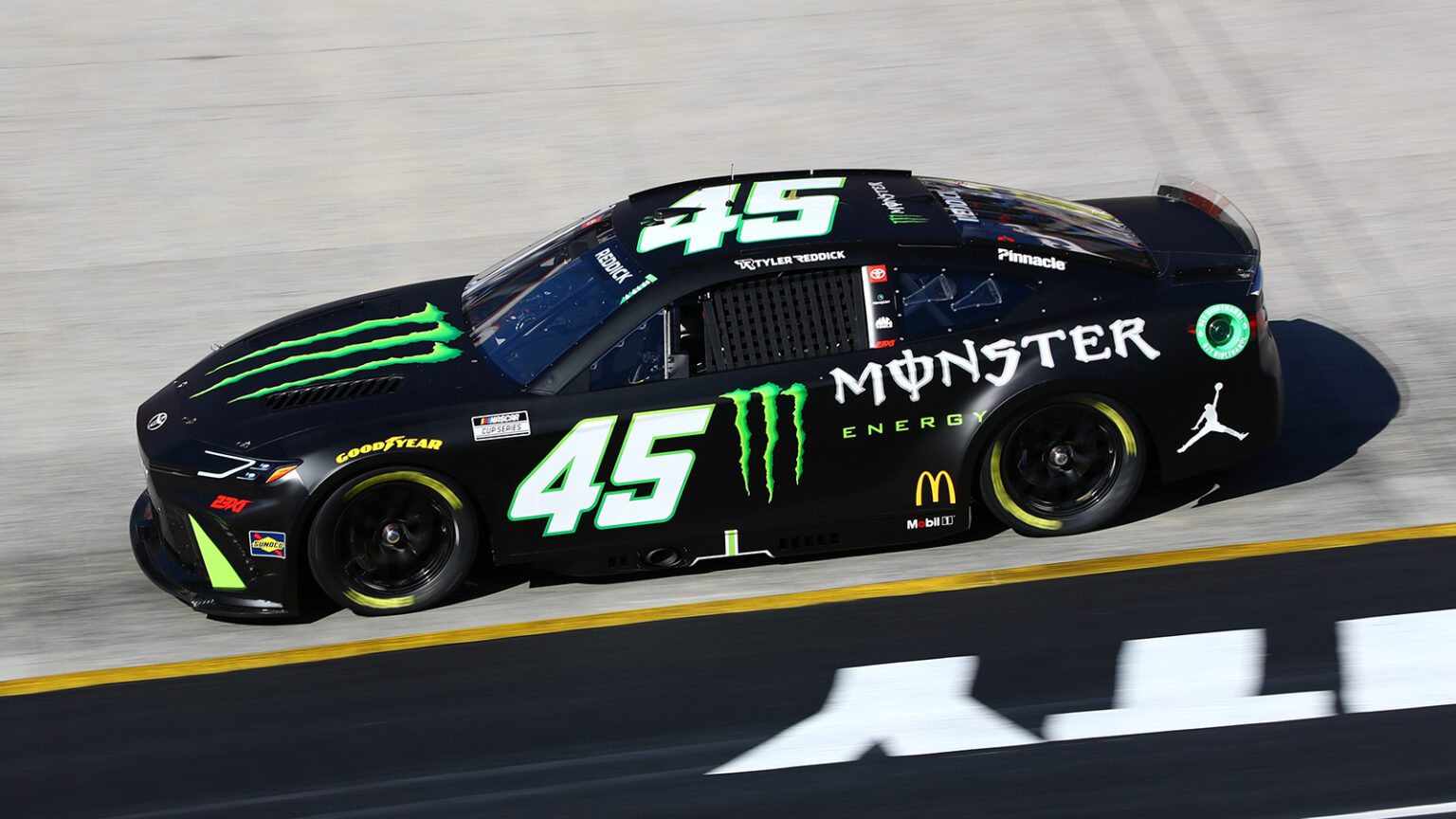 No. 45 23XI Racing Monster Energy Paint Scheme | TobyChristie.com