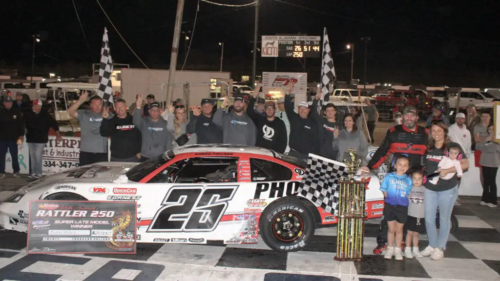 Bubba Pollard Continues Hot Start, Wins Rattler 250 at South Alabama ...