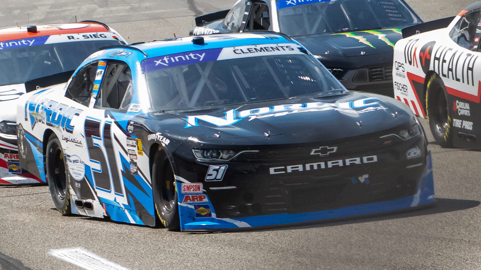 No. 51 Jeremy Clements Racing Nordic Logistics Paint Scheme ...