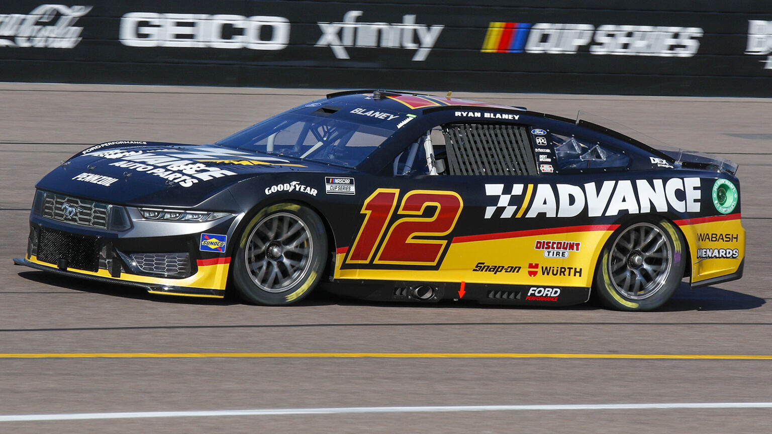 No. 12 Team Penske Advance Auto Parts Paint Scheme | TobyChristie.com