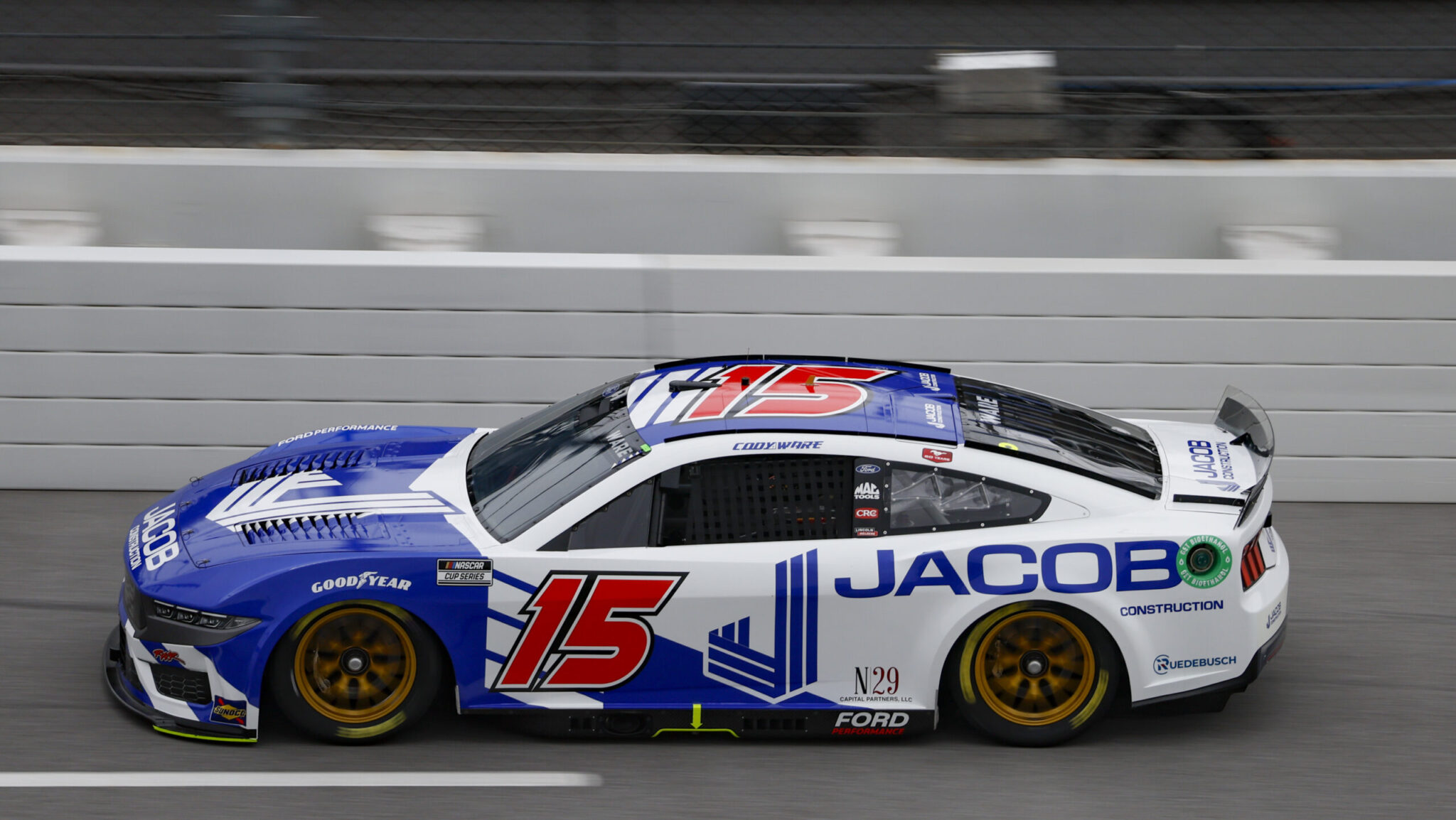 No. 15 Rick Ware Racing Jacob Construction | TobyChristie.com