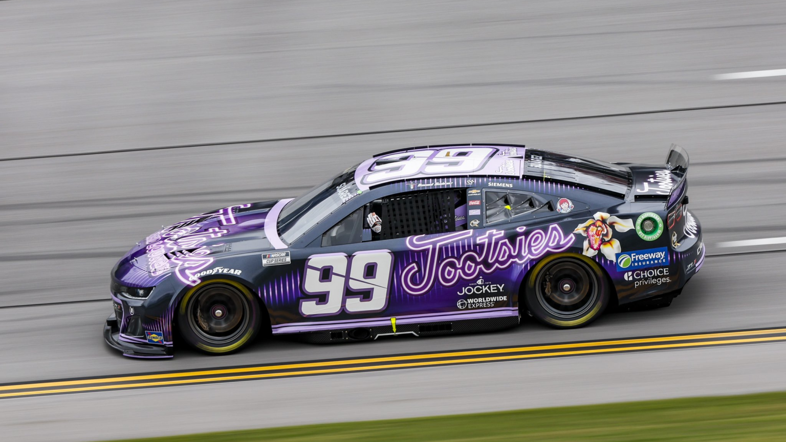 No. 99 Trackhouse Racing Tootsie's Orchid Lounge | TobyChristie.com