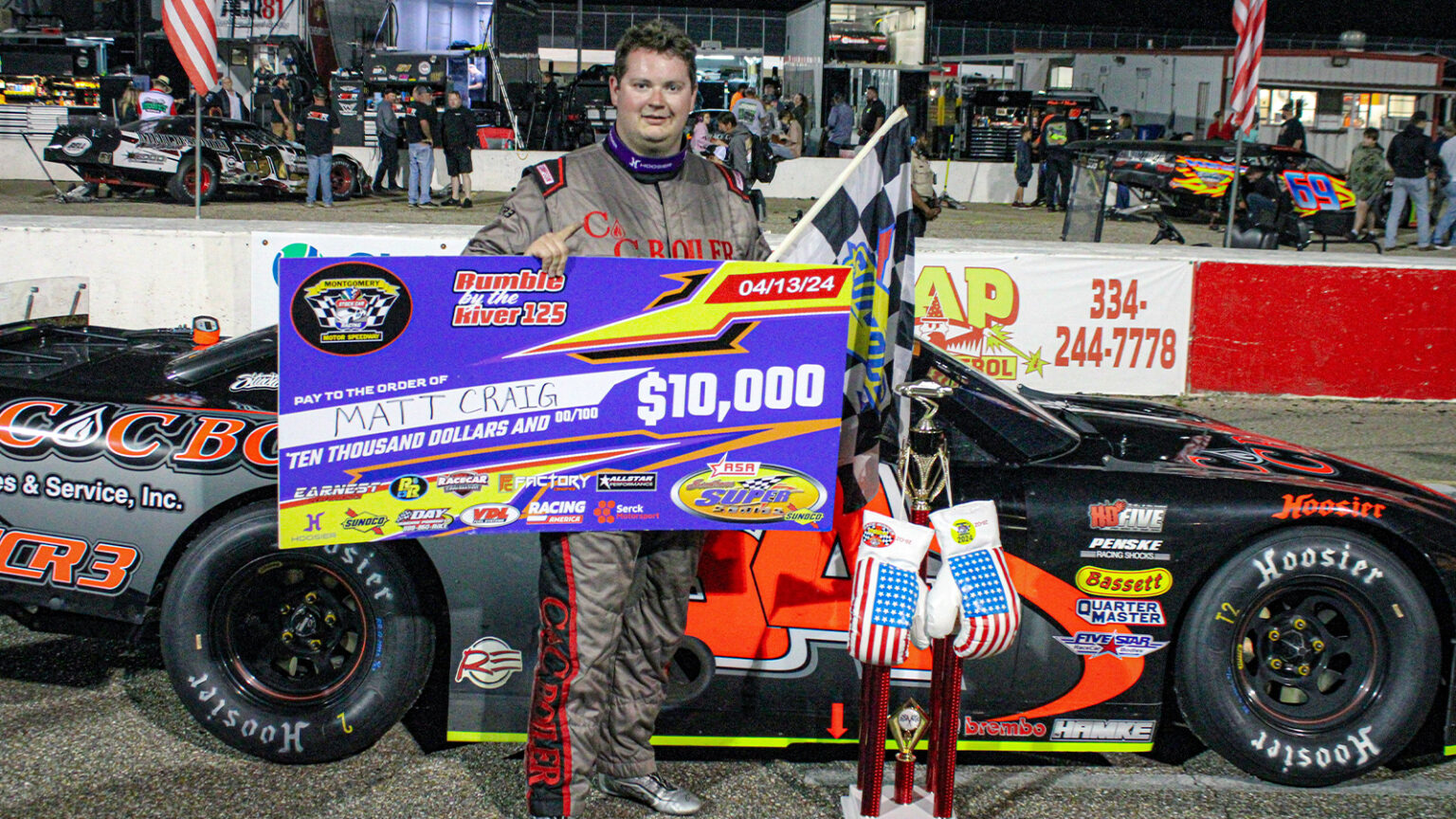 Matt Craig Returns to Southern Super Series Victory Lane at Montgomery ...