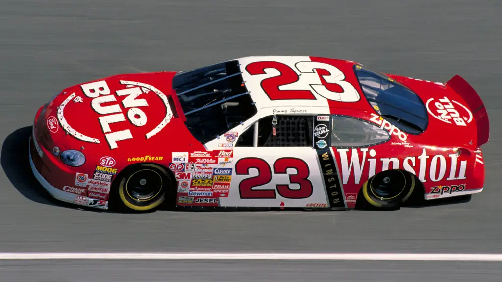 No. 23 Travis Carter Enterprises Winston No Bull Paint Scheme ...