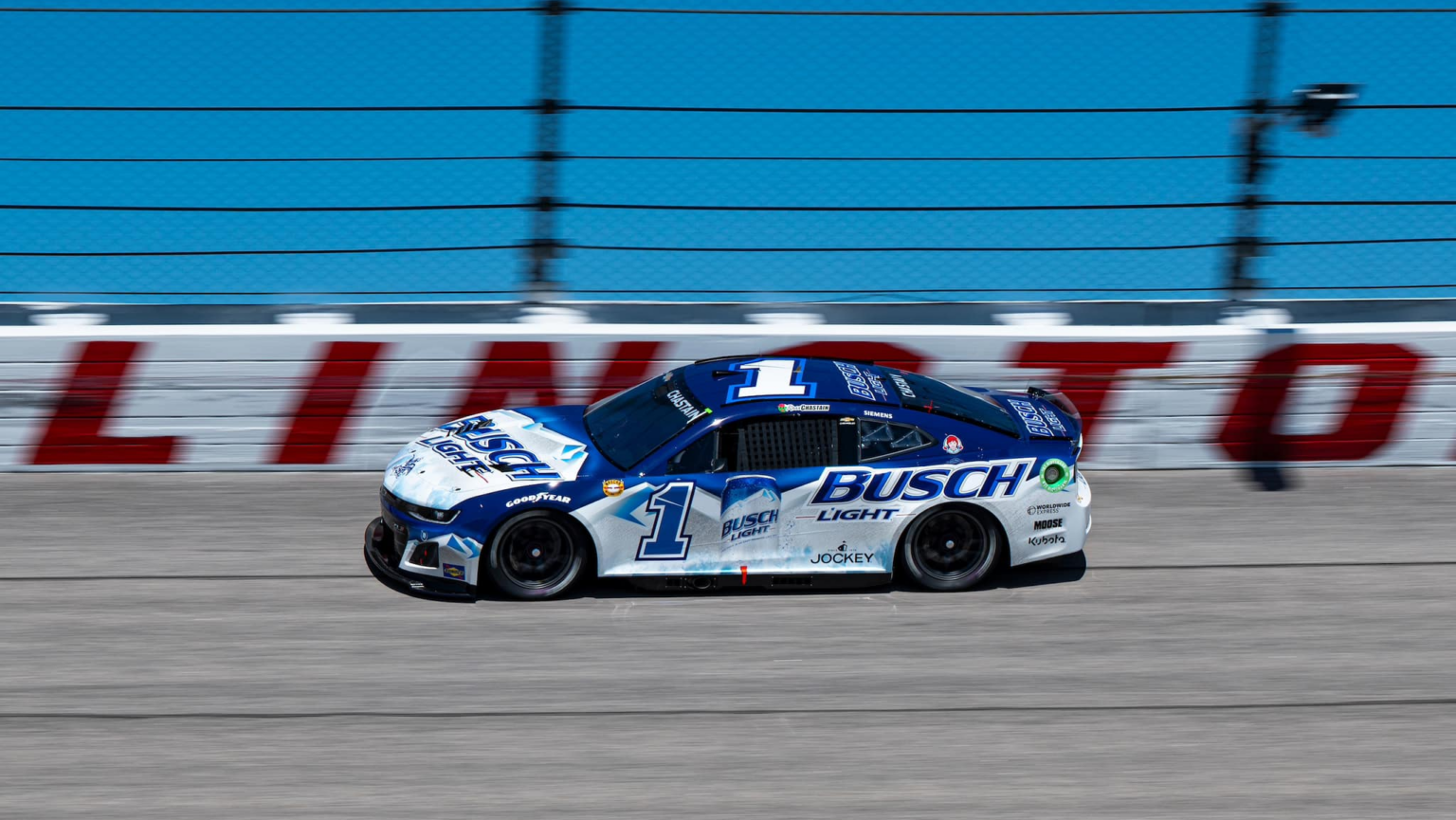 No. 1 Trackhouse Racing Busch Light Throwback | TobyChristie.com