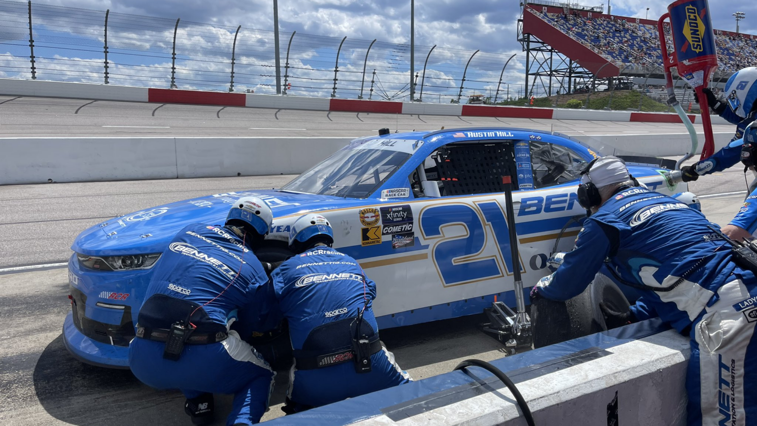 No. 21 Richard Childress Racing Bennett Throwback | TobyChristie.com