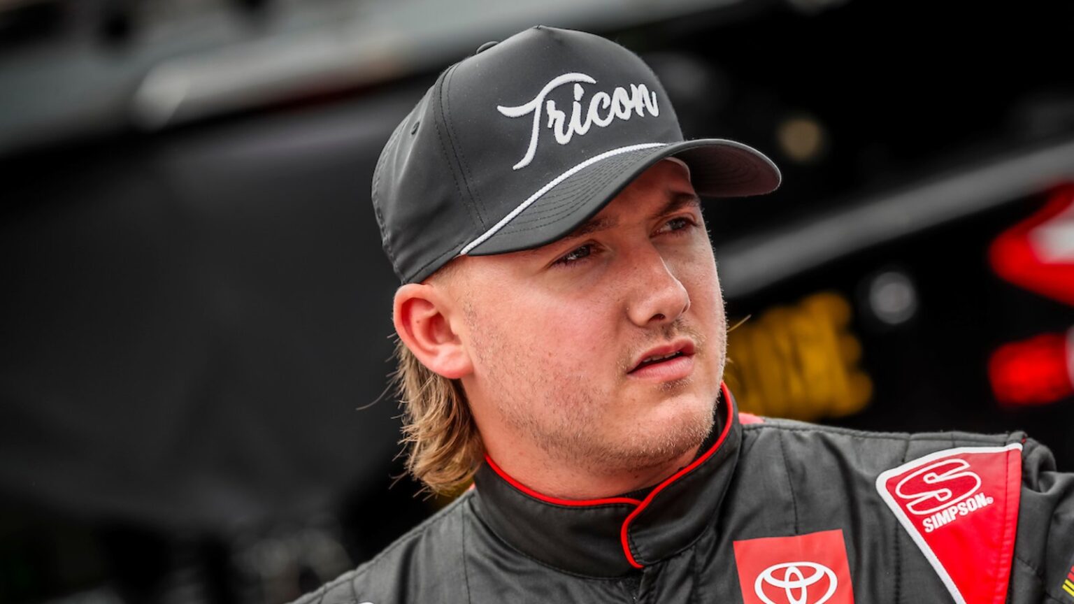 Brenden "Butterbean" Queen Leads Way in NASCAR Truck Practice ...