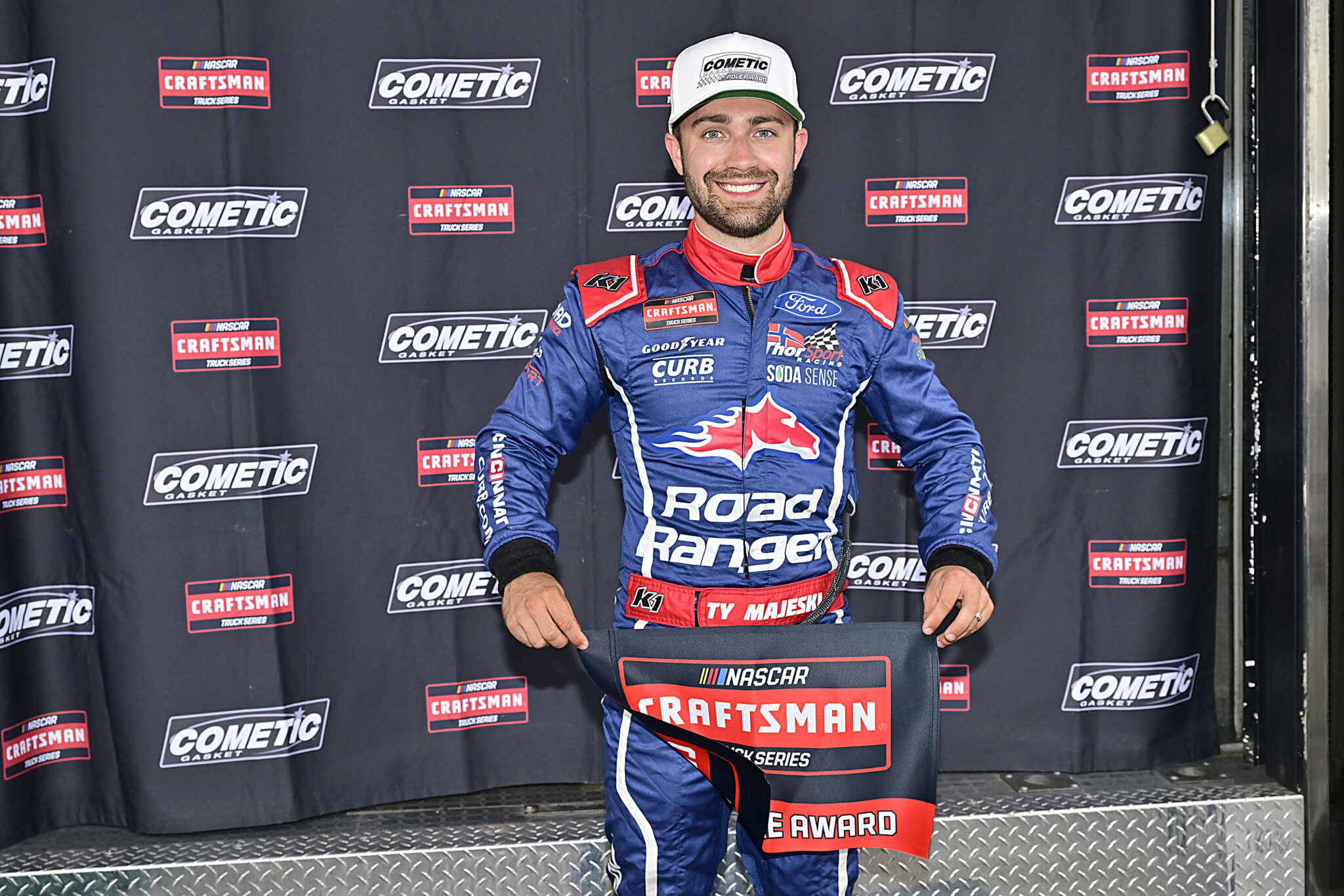 Ty Majeski Wins Truck Pole at Gateway for Second Straight Year