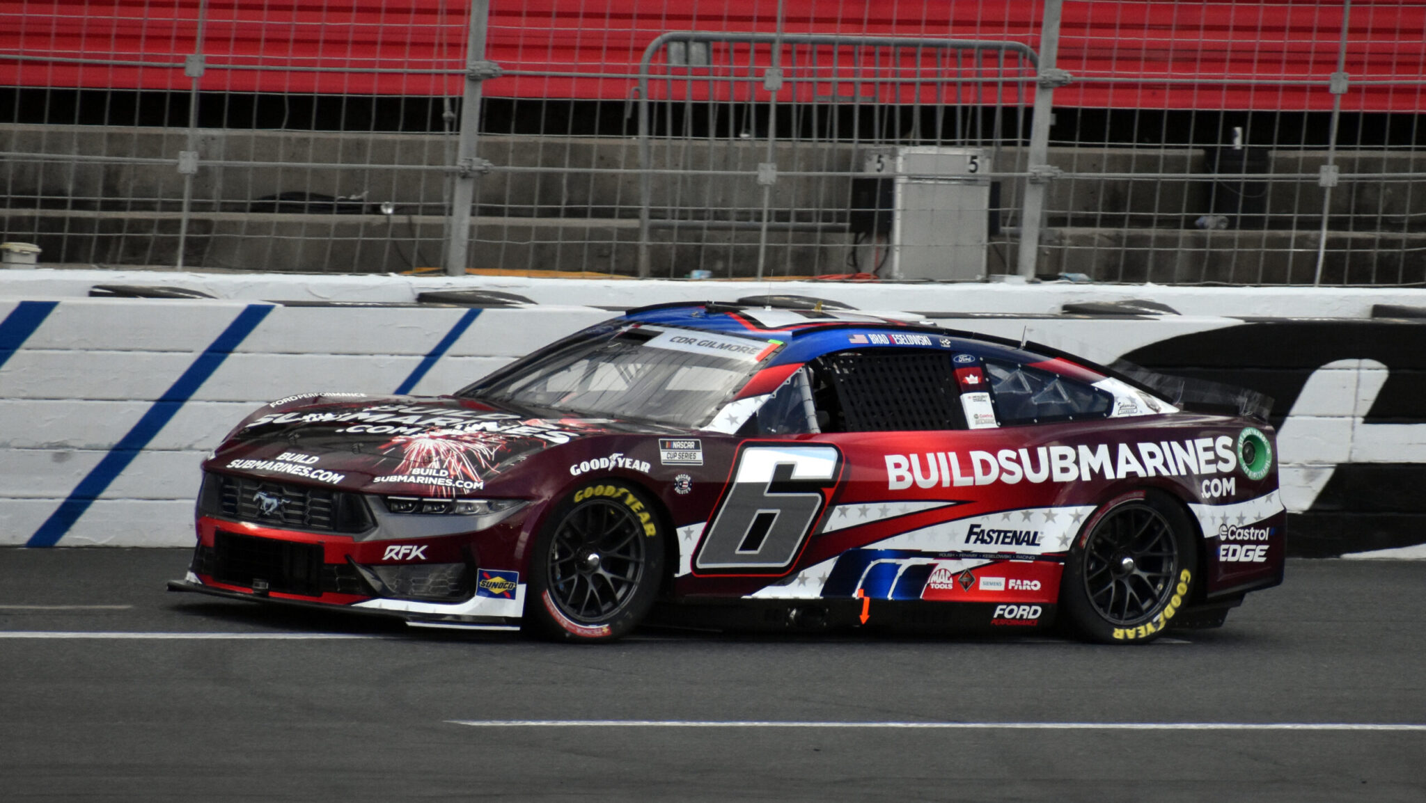 No. 6 RFK Racing BuildSubmarines.com patriotic | TobyChristie.com