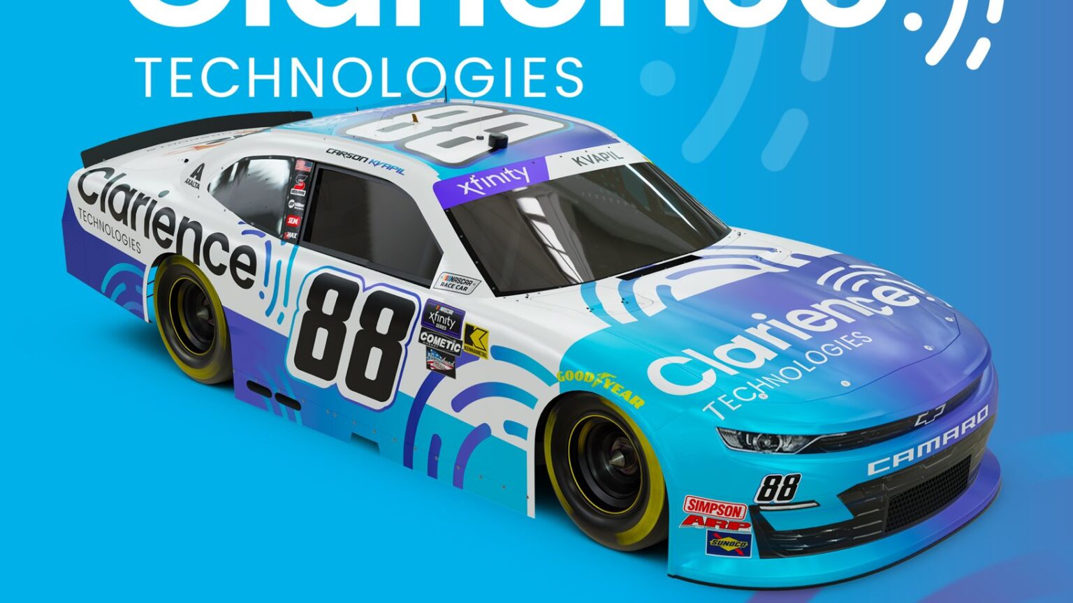 Carson Kvapil Adds Six Xfinity Races with JR Motorsports