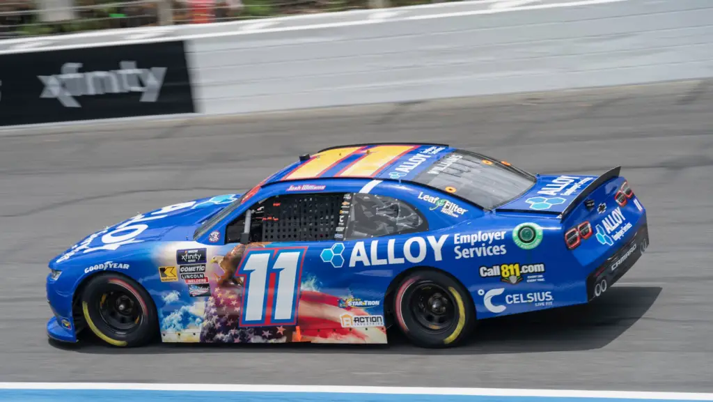 No. 11 Kaulig Racing Alloy Employer Services patriotic | TobyChristie.com