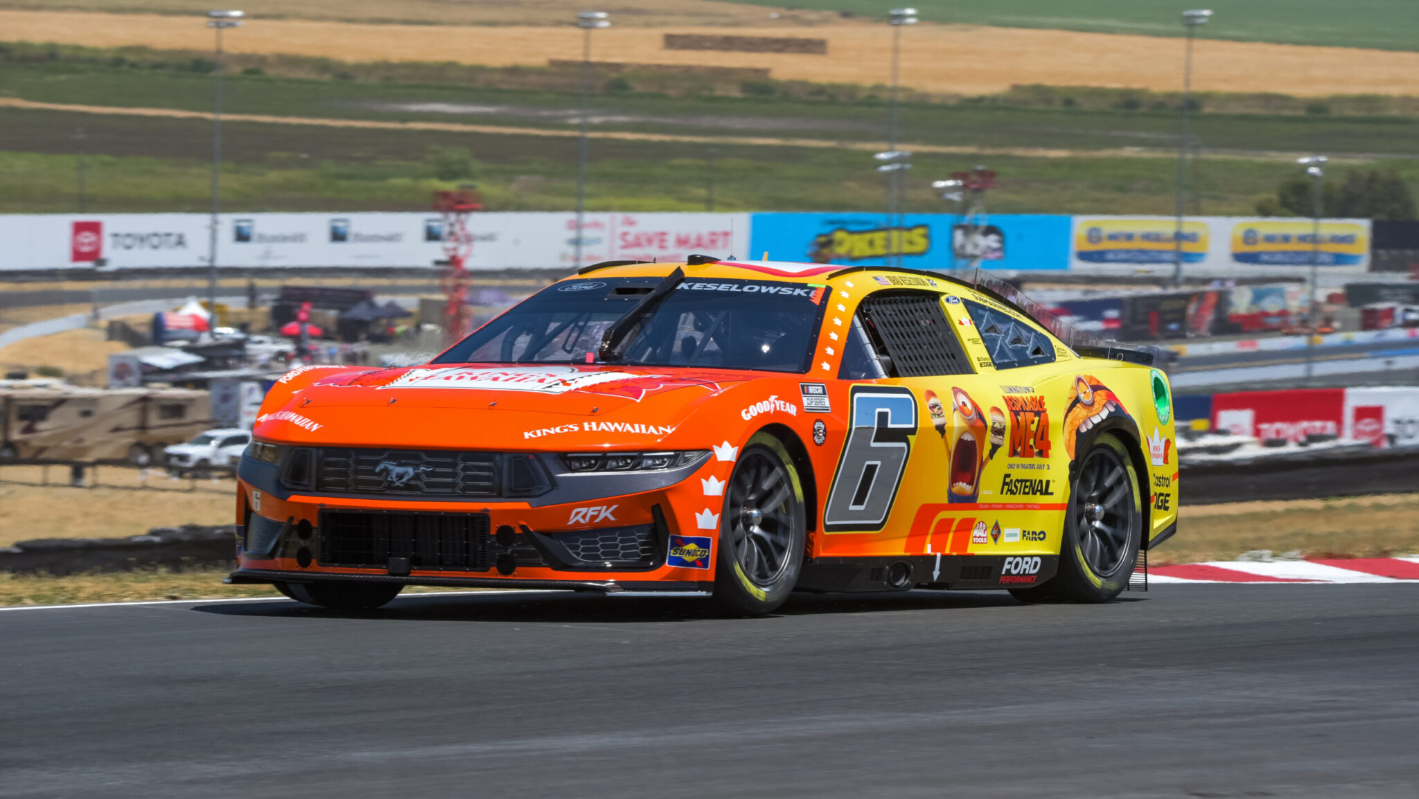 No. 6 RFK Racing King's Hawaiian / Despicable Me 4 | TobyChristie.com