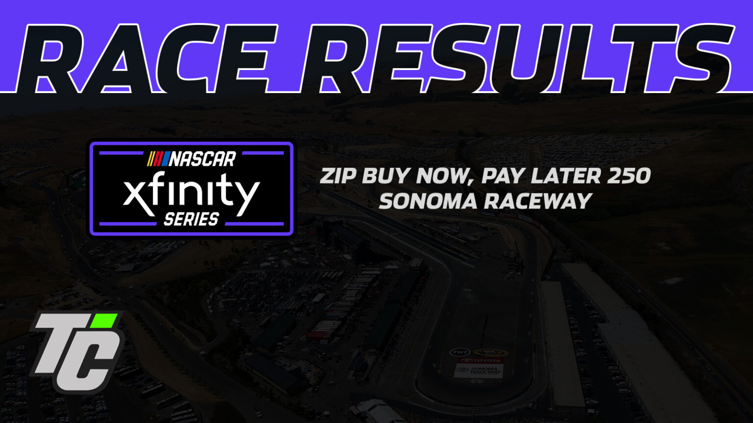 Race Results: NASCAR Xfinity Series Zip Buy Now, Pay Later 250 at ...