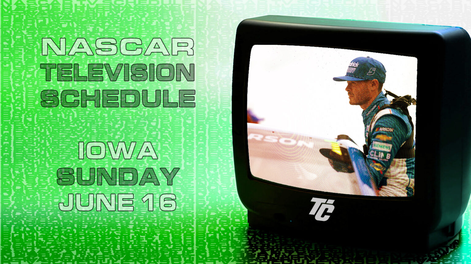 NASCAR TV Schedule: Sunday, June 16, 2024 | TobyChristie.com