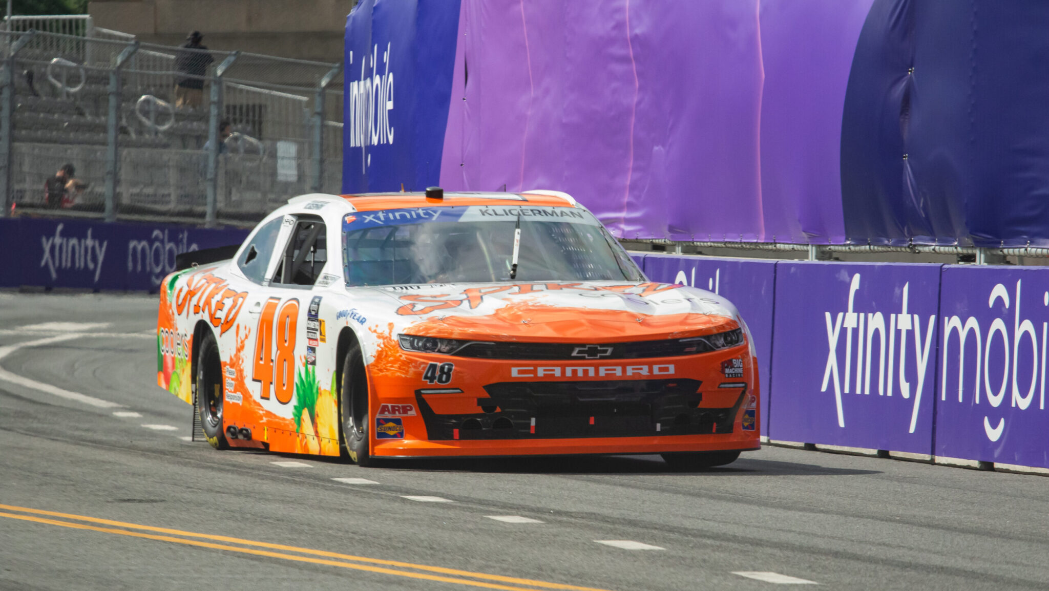 No. 48 Big Machine Racing Spiked Light Tropical Coolers | TobyChristie.com