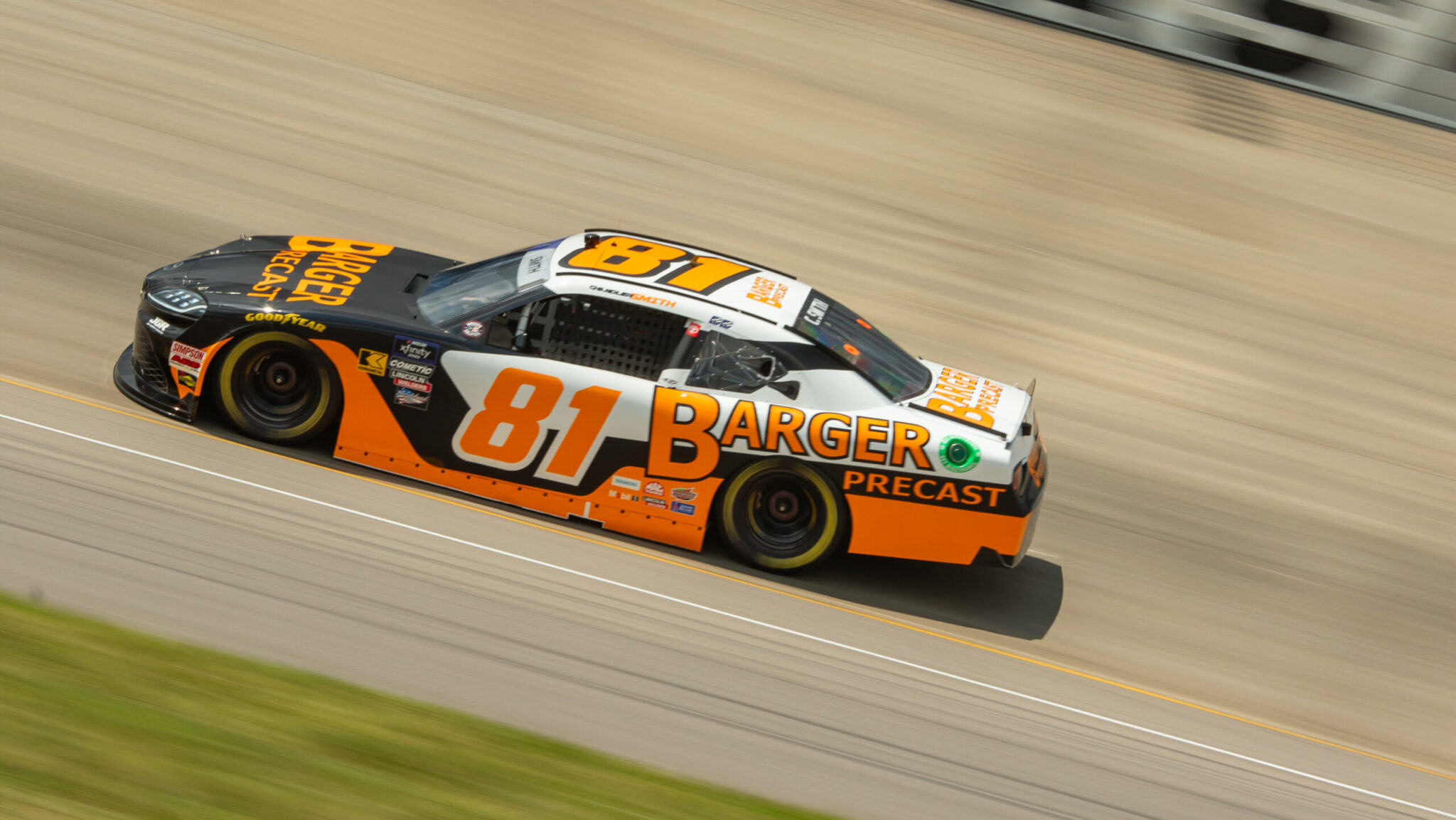 No. 81 Joe Gibbs Racing Barger Precast | TobyChristie.com
