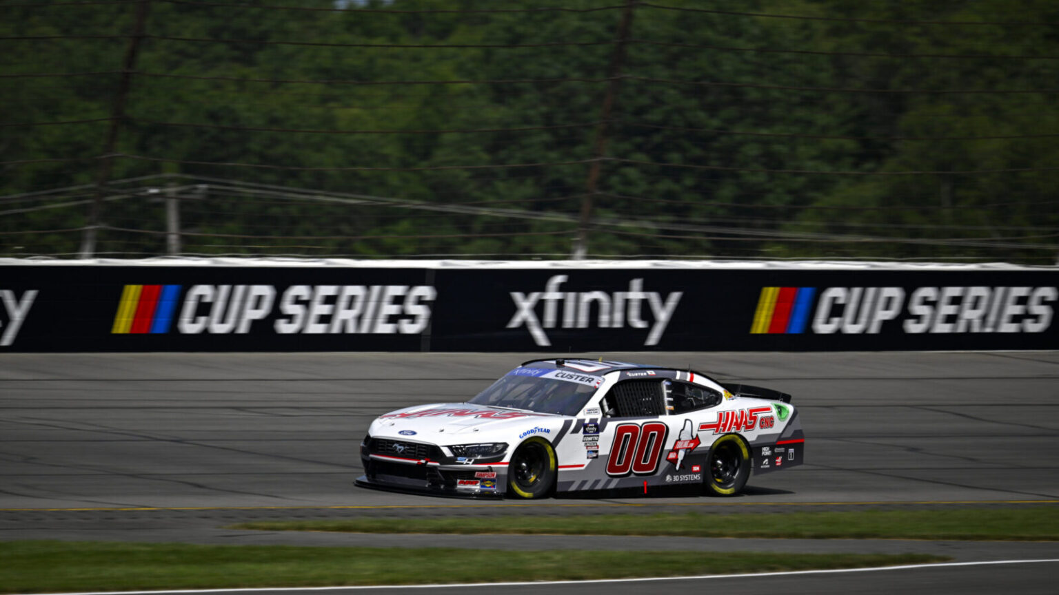 Cole Custer Makes Late Pass to Score First Win of 2024 at Pocono