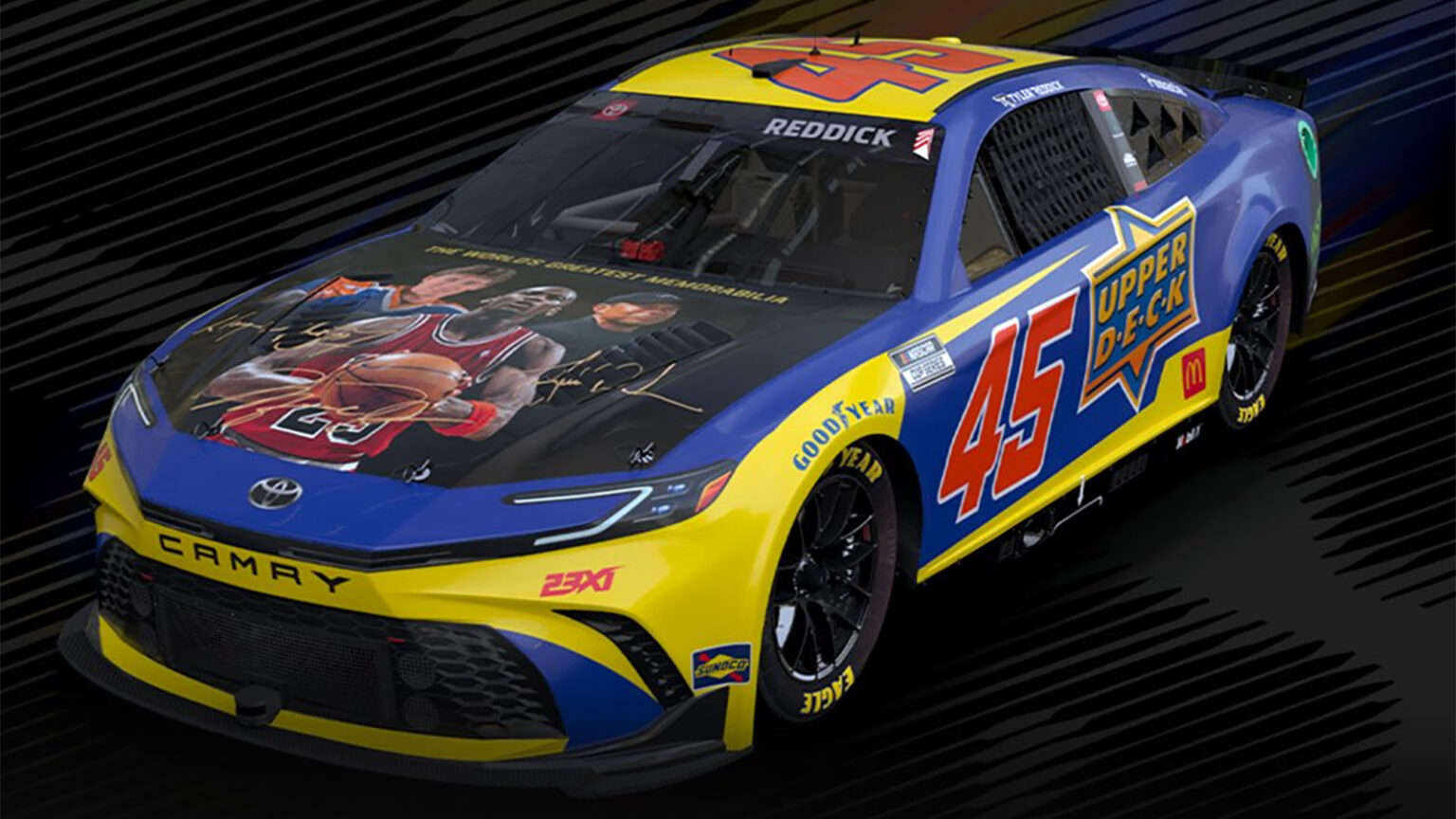 Upper Deck to Launch 23XI Racing Collection; Reddick to Pilot Upper Deck car at Darlington ...