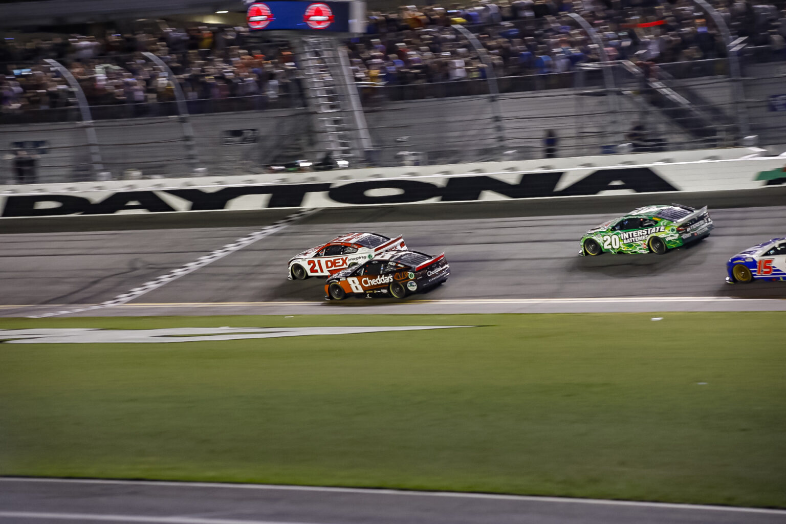 Harrison Burton Scores 100th NASCAR Cup Series Win for Wood Brothers ...