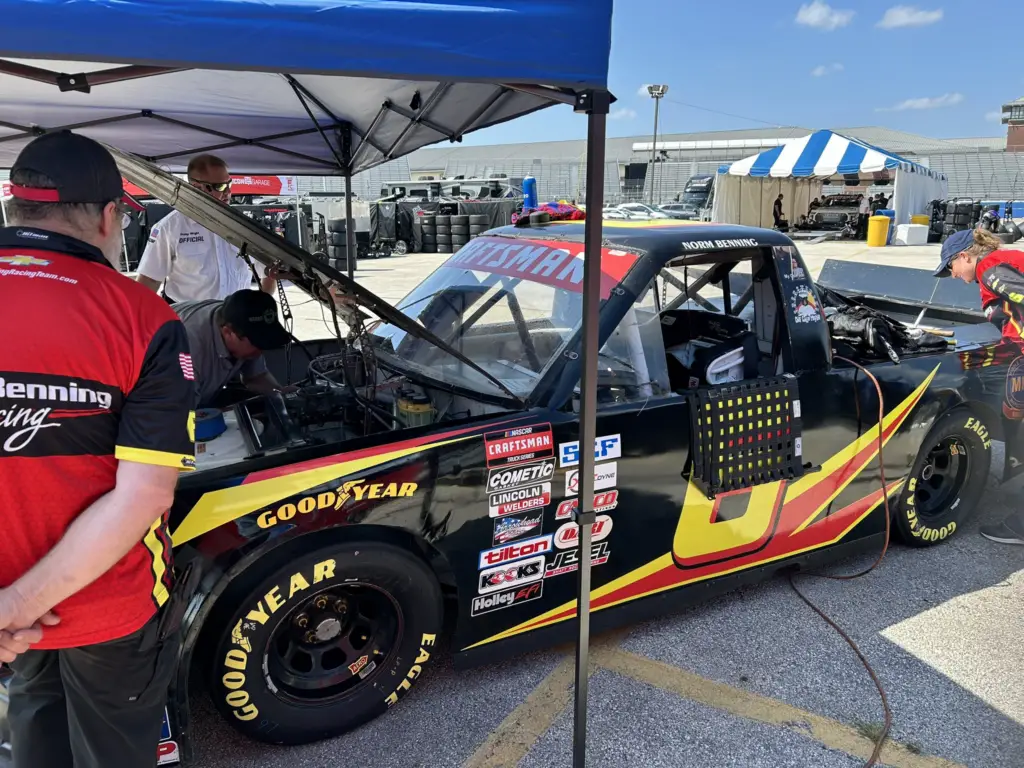 No. 6 Norm Benning Racing Middle Department Inspection Agency ...