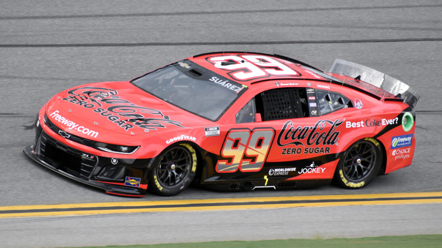 No. 99 Trackhouse Racing Coca-Cola Zero Sugar | TobyChristie.com