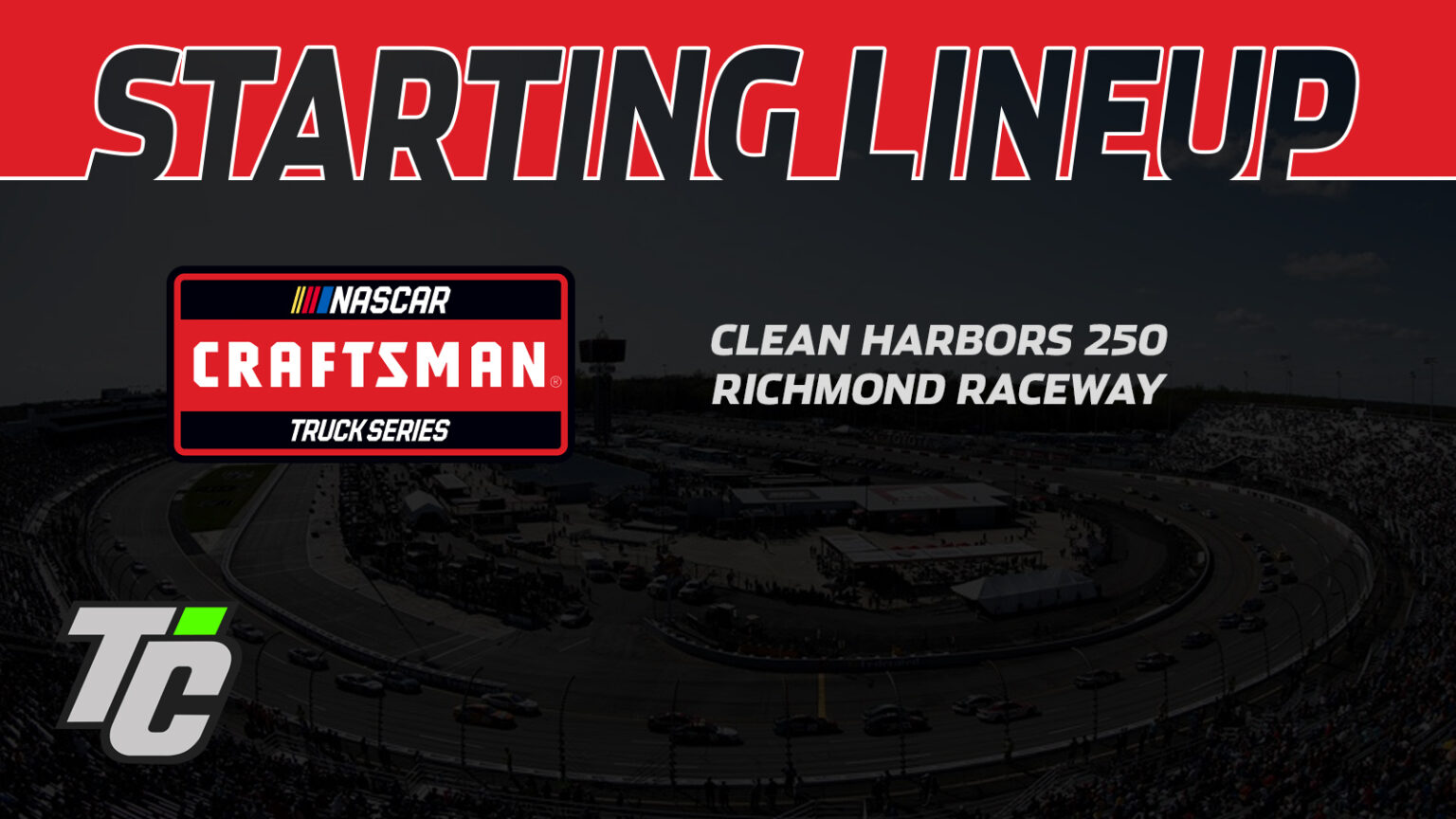 Starting Lineup: 2024 NCTS Clean Harbors 250 at Richmond | TobyChristie.com