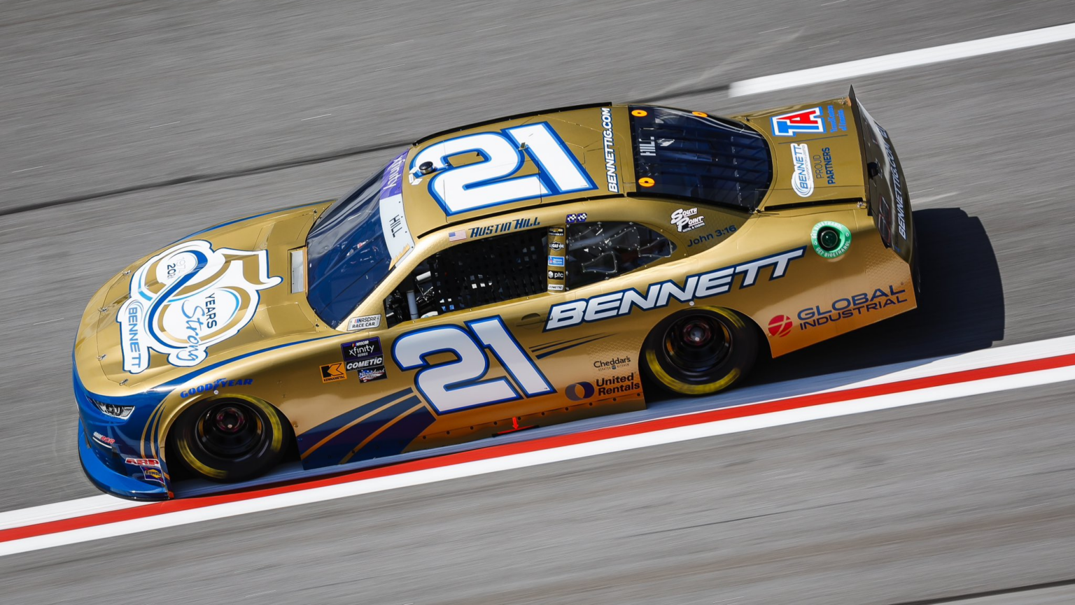 No. 21 Richard Childress Racing Bennett Transportation v2 | TobyChristie.com